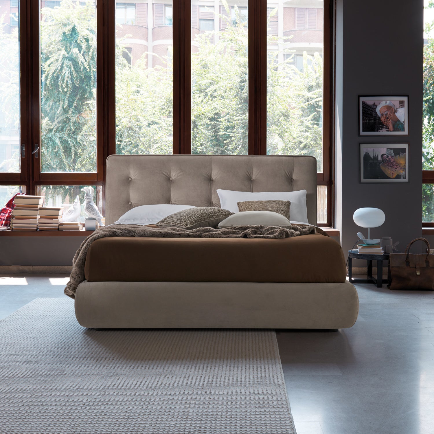 Atlante bed: Style and Innovative Comfort | DORELAN